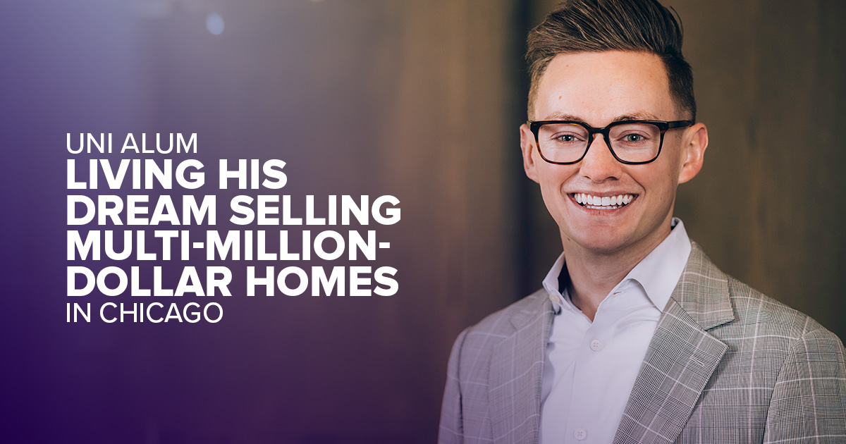 UNI alum living his dream selling multi-million-dollar homes in Chicago ...