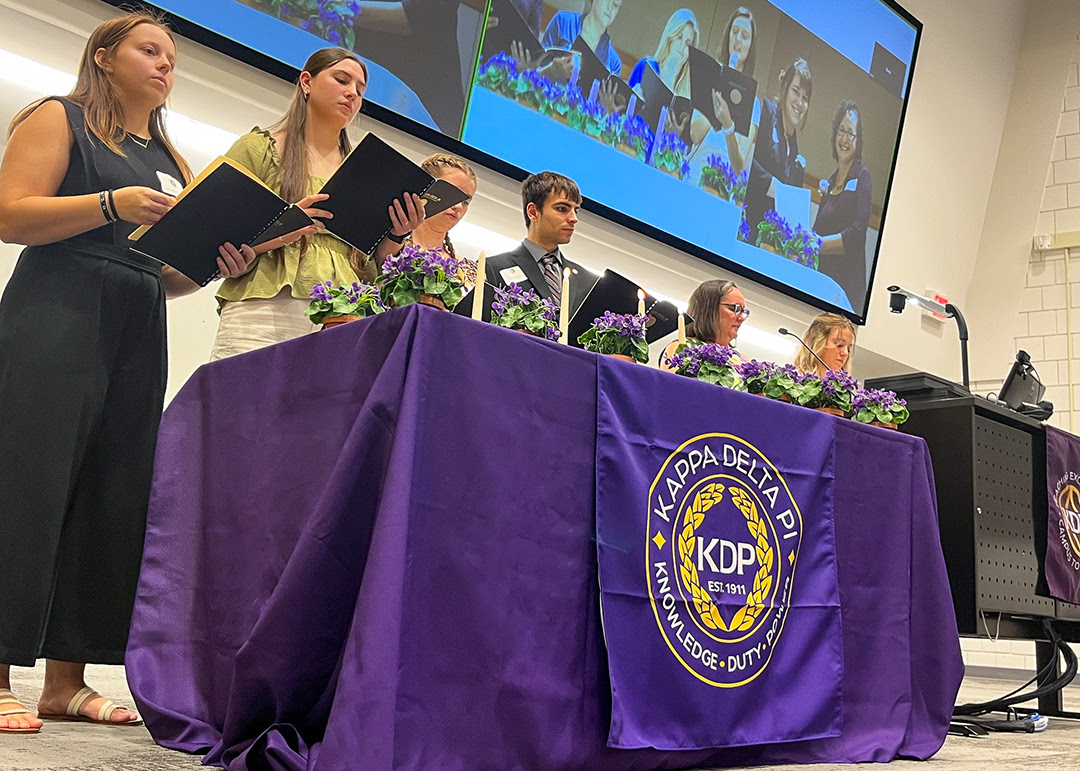 UNI’s Kappa Delta Pi receives national recognition, celebrating ... UNI’s Kappa Delta Pi receives national recognition, celebrating ...