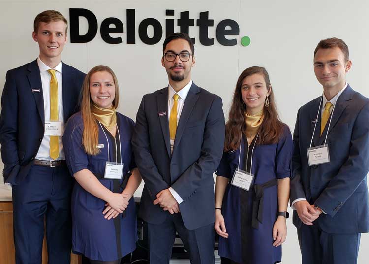 Deloitte tax competition presents real-world tax scenarios | inside UNI