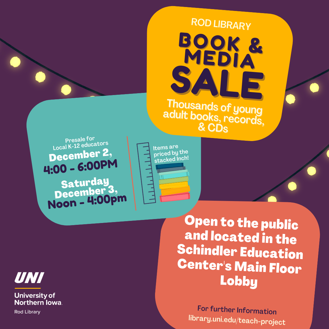 Public Book and Media Sale | inside UNI